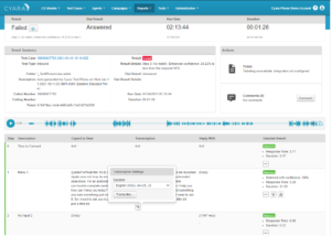 Call Explorer | Cyara CX Platform