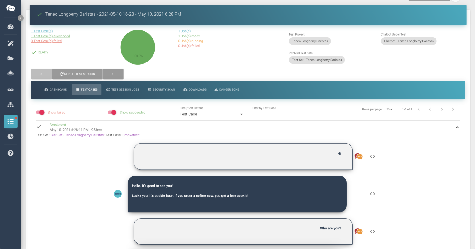 How to Improve Your Teneo Chatbot by Test Automation with Botium — Cyara