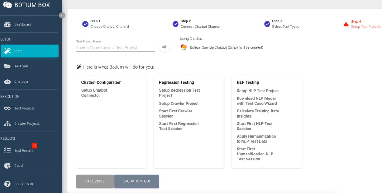 How to set up the fundamentals of your Chatbot Testing in 2 minutes — Cyara