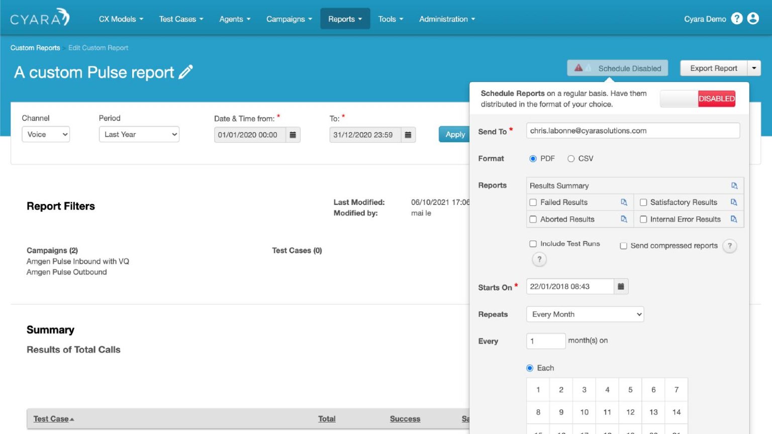 CX Monitoring | Customer Experience Testing | Cyara Pulse