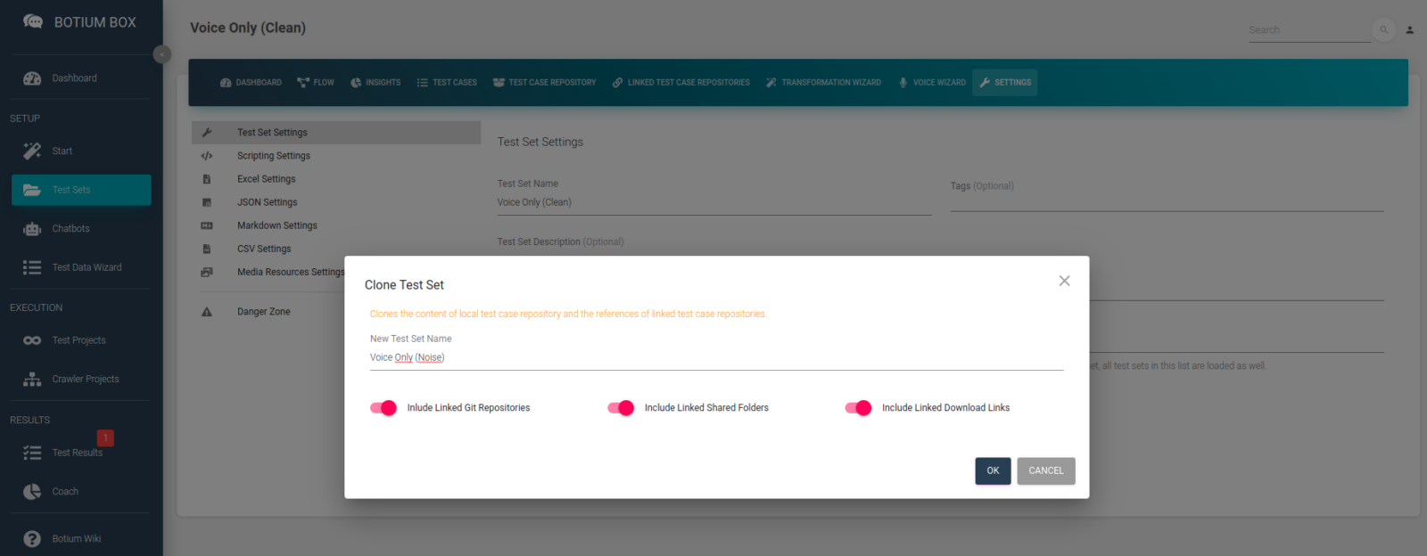 Continuous Speech Recognition Testing — Cyara
