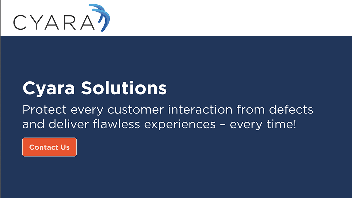 Cyara CX Assurance Solutions | Test, Monitor & Optimize CX
