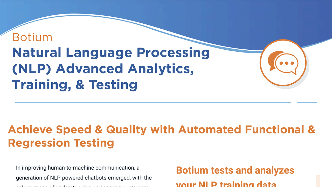 Datasheet: Natural Language Processing (NLP) Advanced Analytics ...