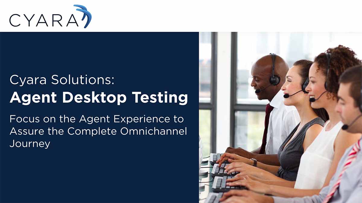 Agent Testing Solutions | Validate Contact Center Readiness