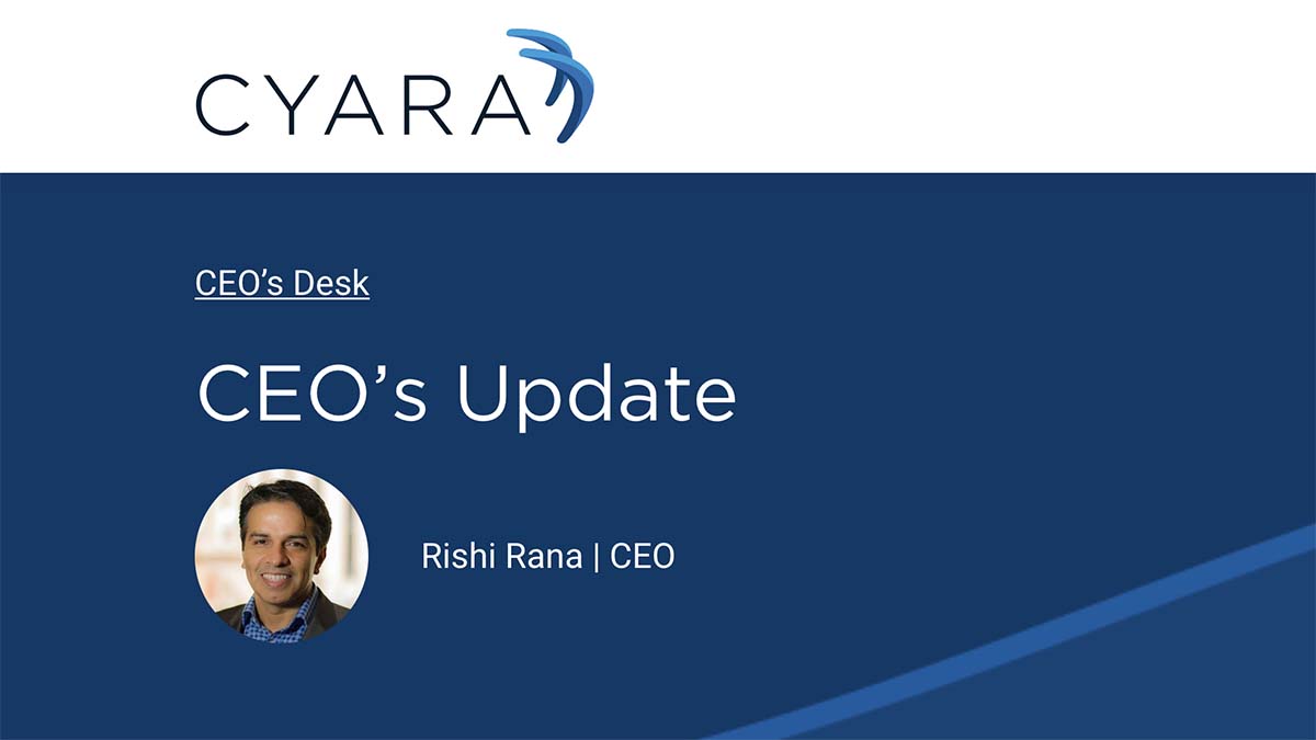 CEO’s Update - Q3 2025 — Cyara