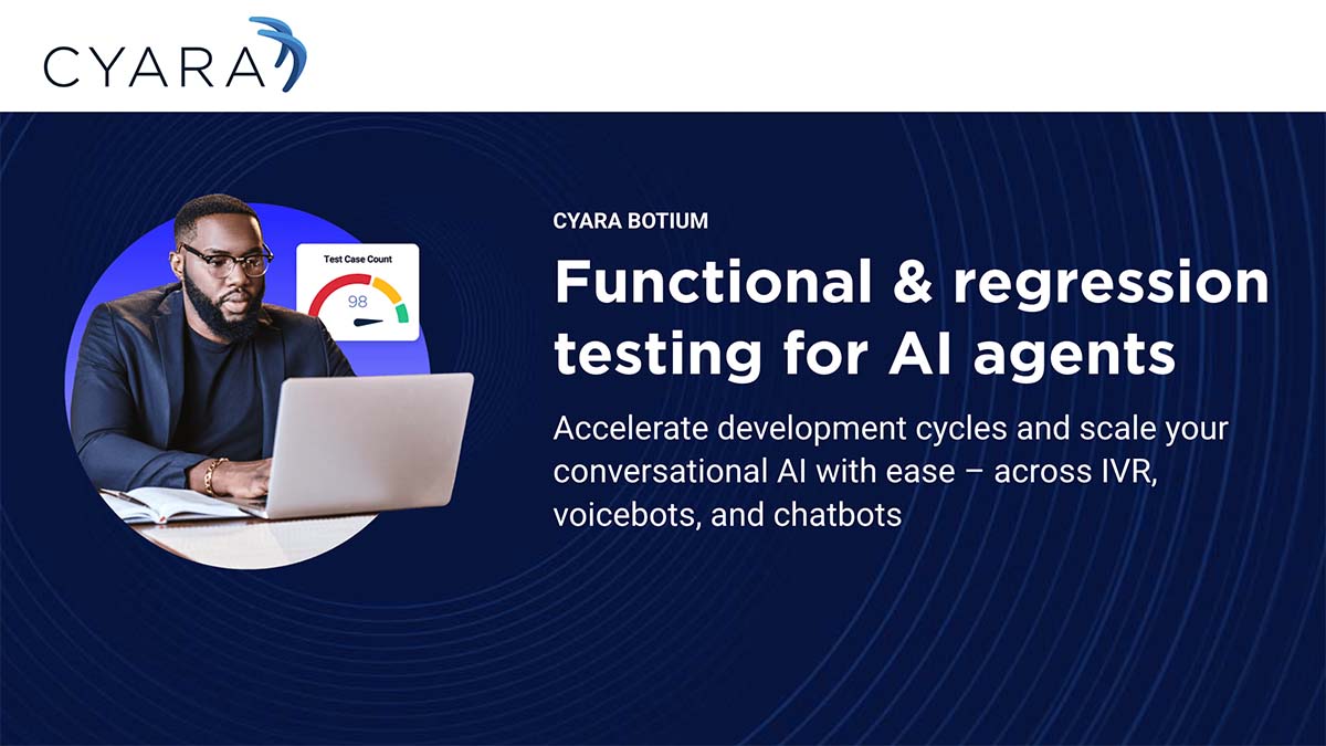 Functional & regression testing for AI agents | Cyara Botium
